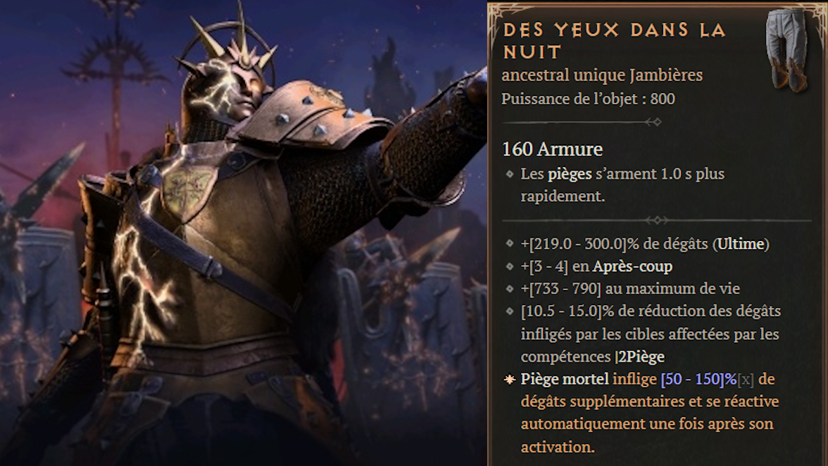 Des yeux dans la nuit Diablo 4 : Comment obtenir cet objet Unique ...
