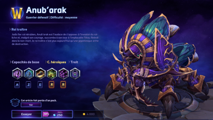 Heroes of the Storm HotS Promo 06-11-2019 : Anduin, Anub'arak et ...