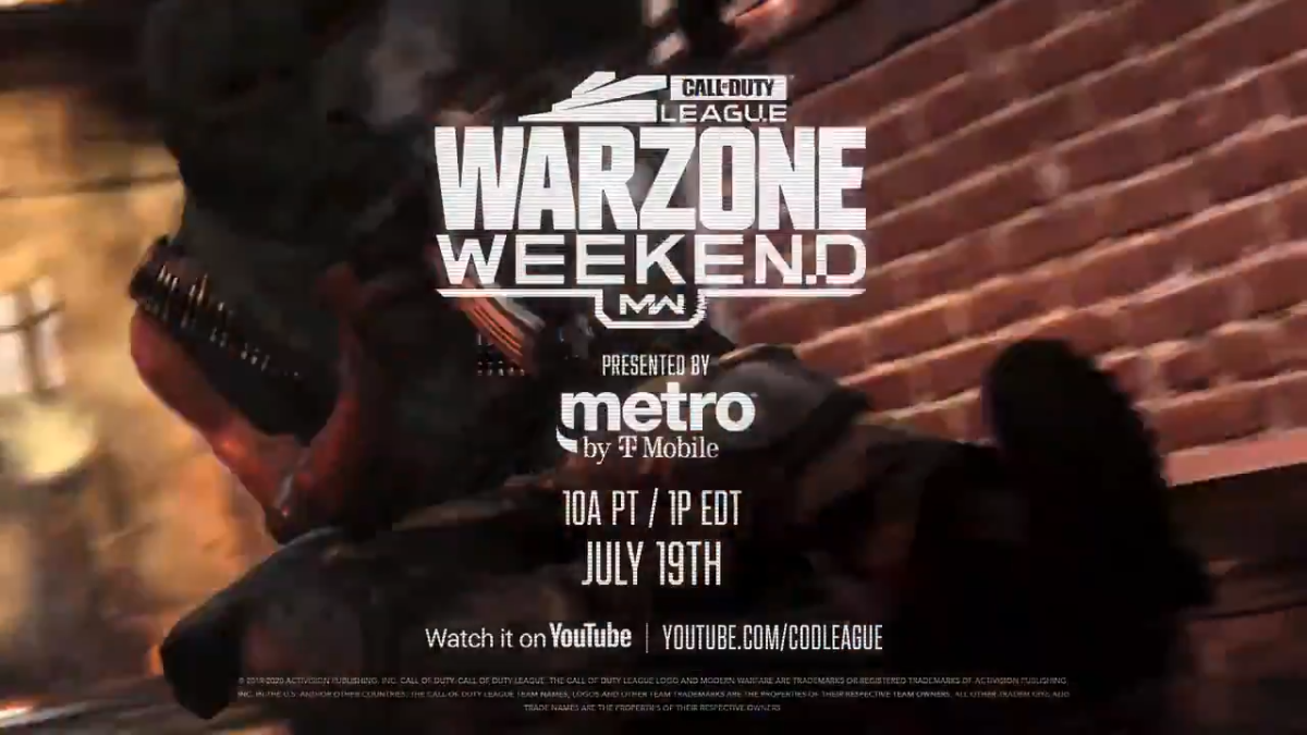 Call of Duty League Warzone Weekend : la compétition Warzone reprend ce ...