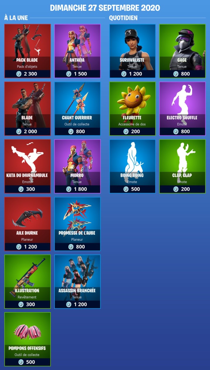 Fortnite : le skin Morro dans la boutique du 27 septembre 2020 - Millenium