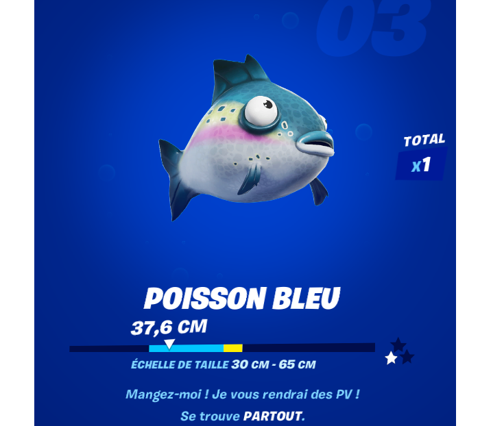 Fortnite : Liste des nouveaux poissons et leurs effets en saison 5 ...