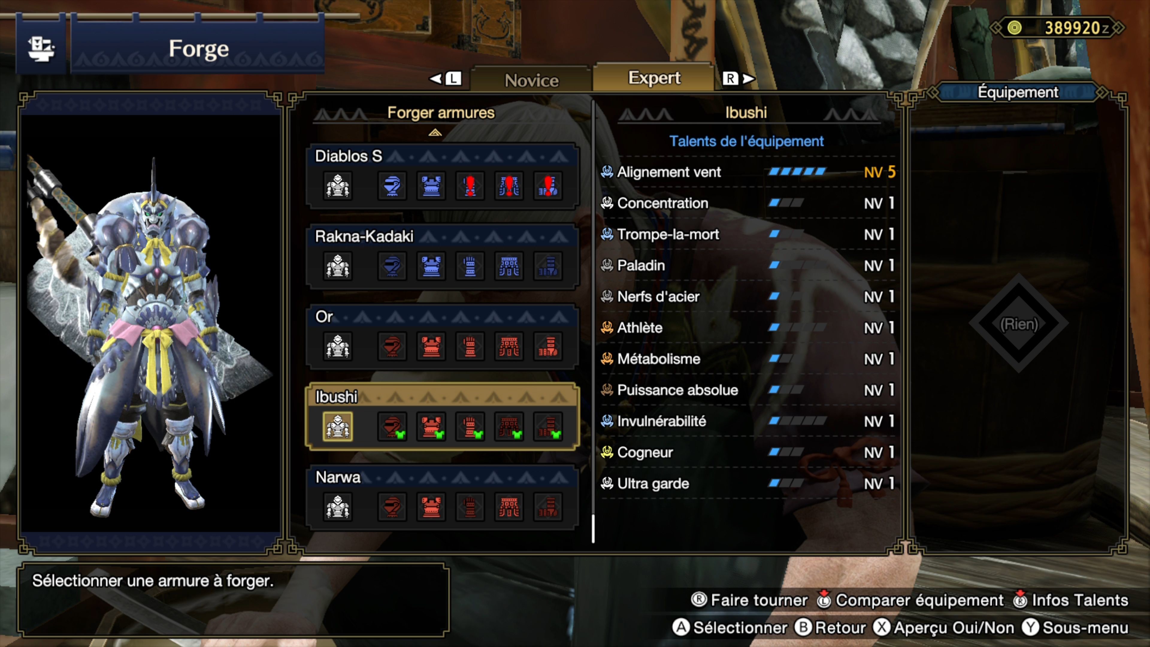 Récompenses & Équipement - Ibushi du vent Monster Hunter Rise : Comment ...