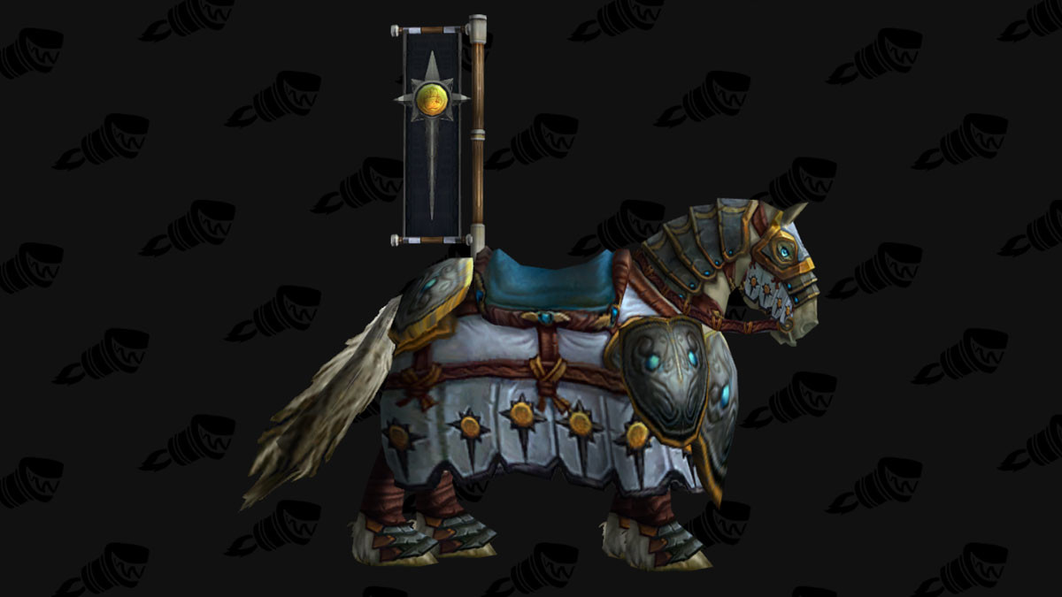 Cheval de guerre de croisé WoW WotLK : Comment obtenir cette monture ...