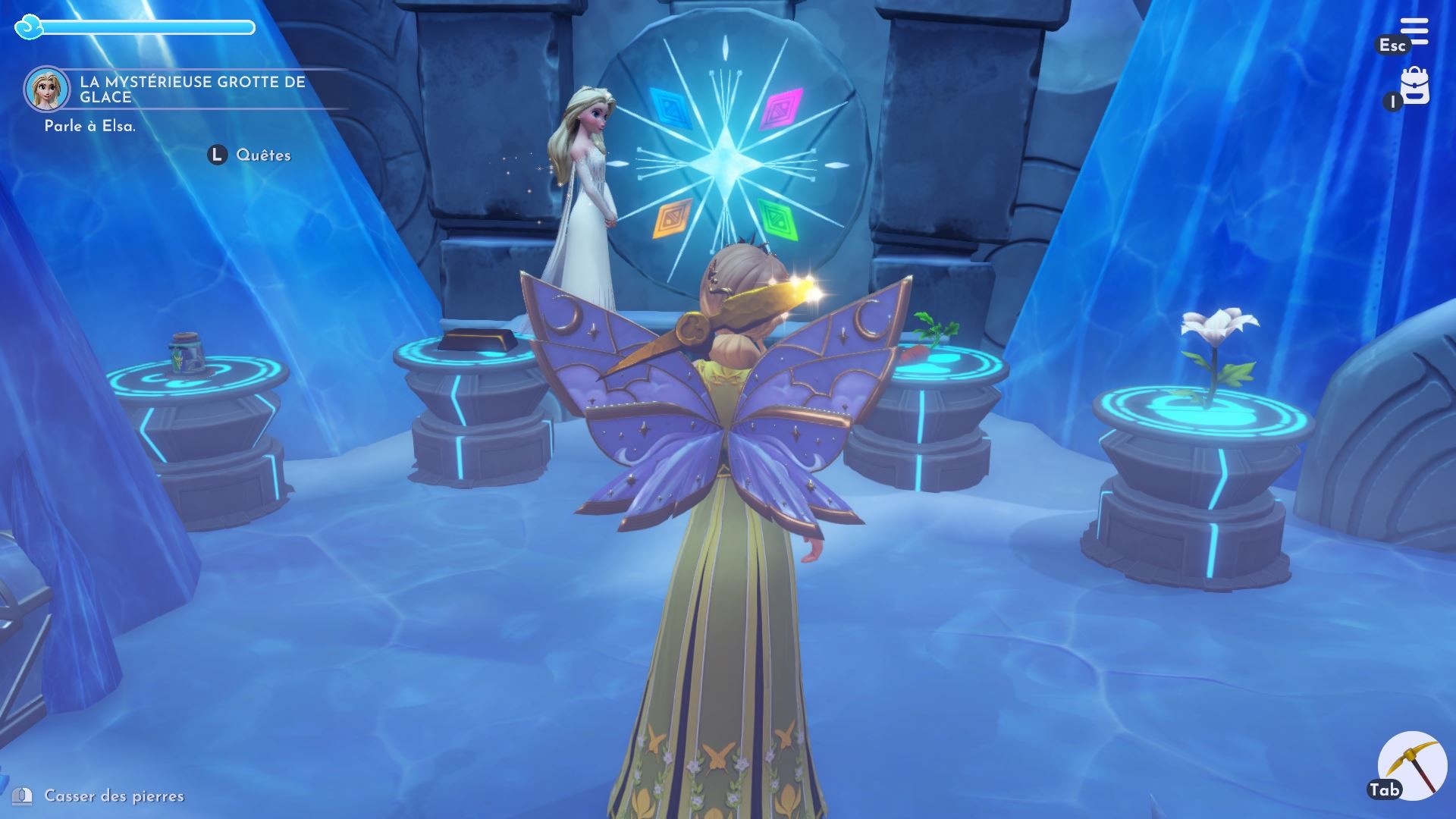 Elsa Disney Dreamlight Valley : Esprits, pioche améliorée... comment ...