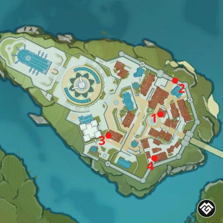 Genshin Impact : Remise en état, les emplacements de toutes les ...