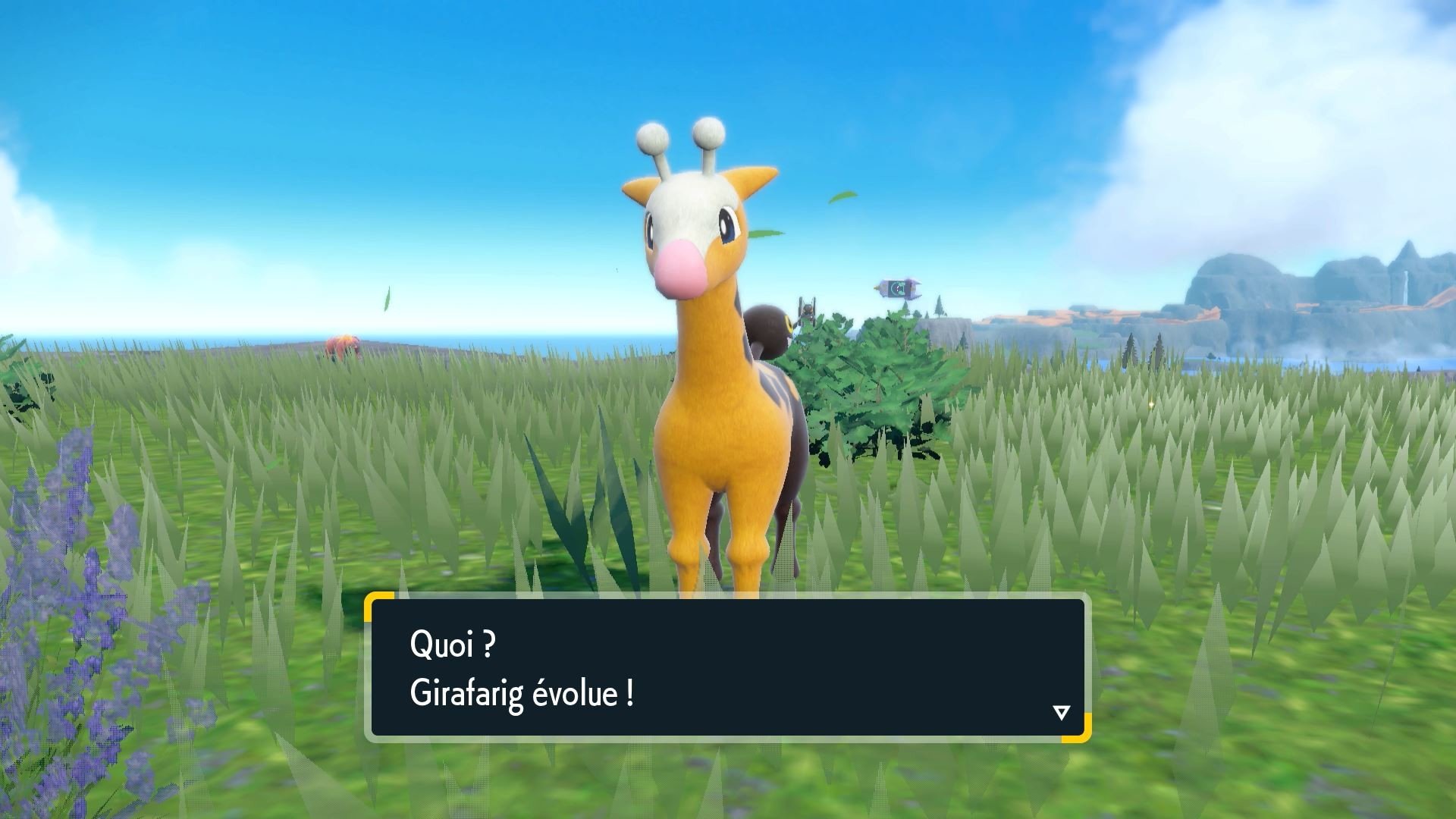 Girafarig Pokémon Ecarlate Violet : Comment le faire évoluer en ...