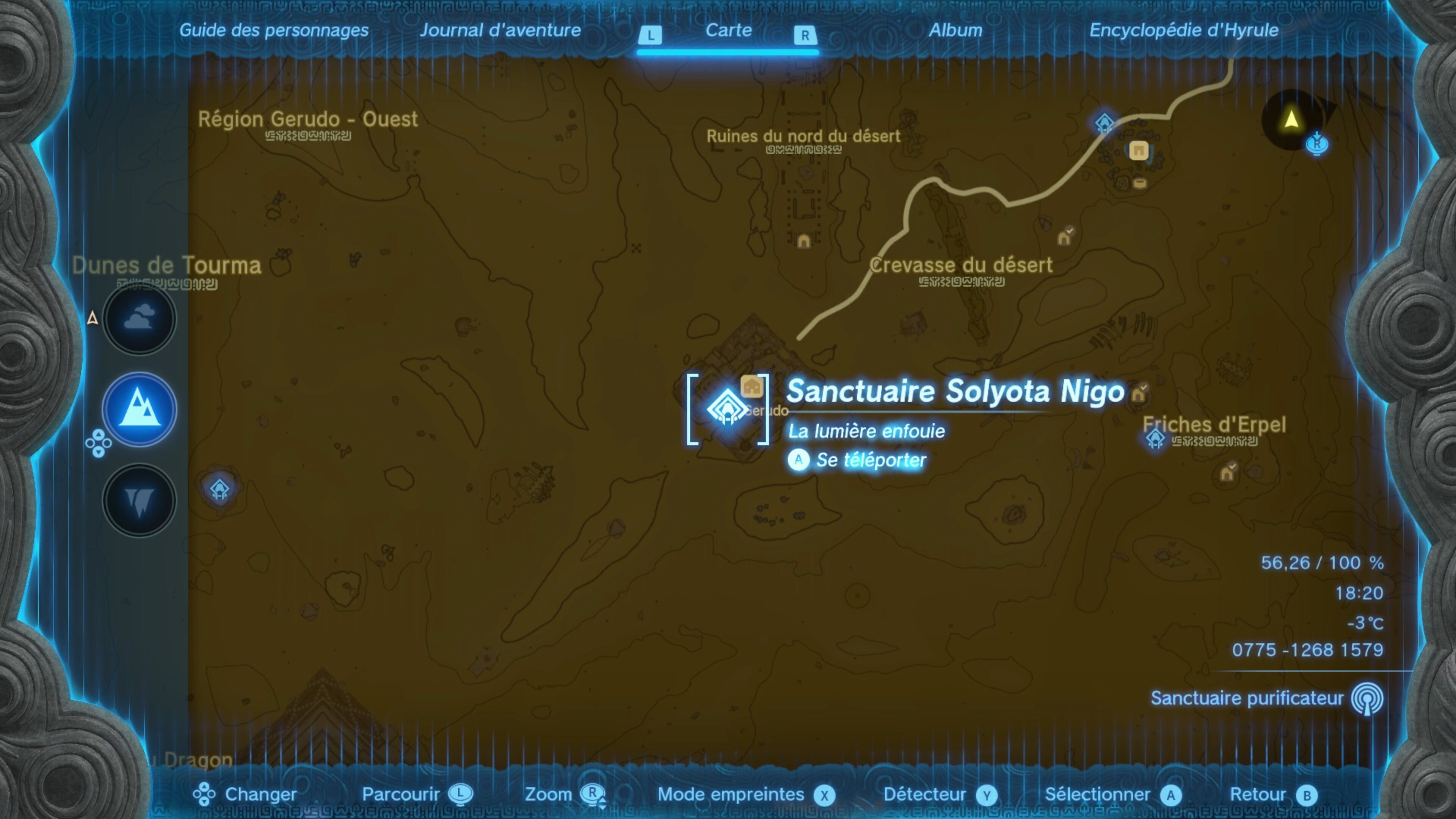 L'Âme à l'Héroïsme Véritable Zelda Tears of the Kingdom : Où trouver ...