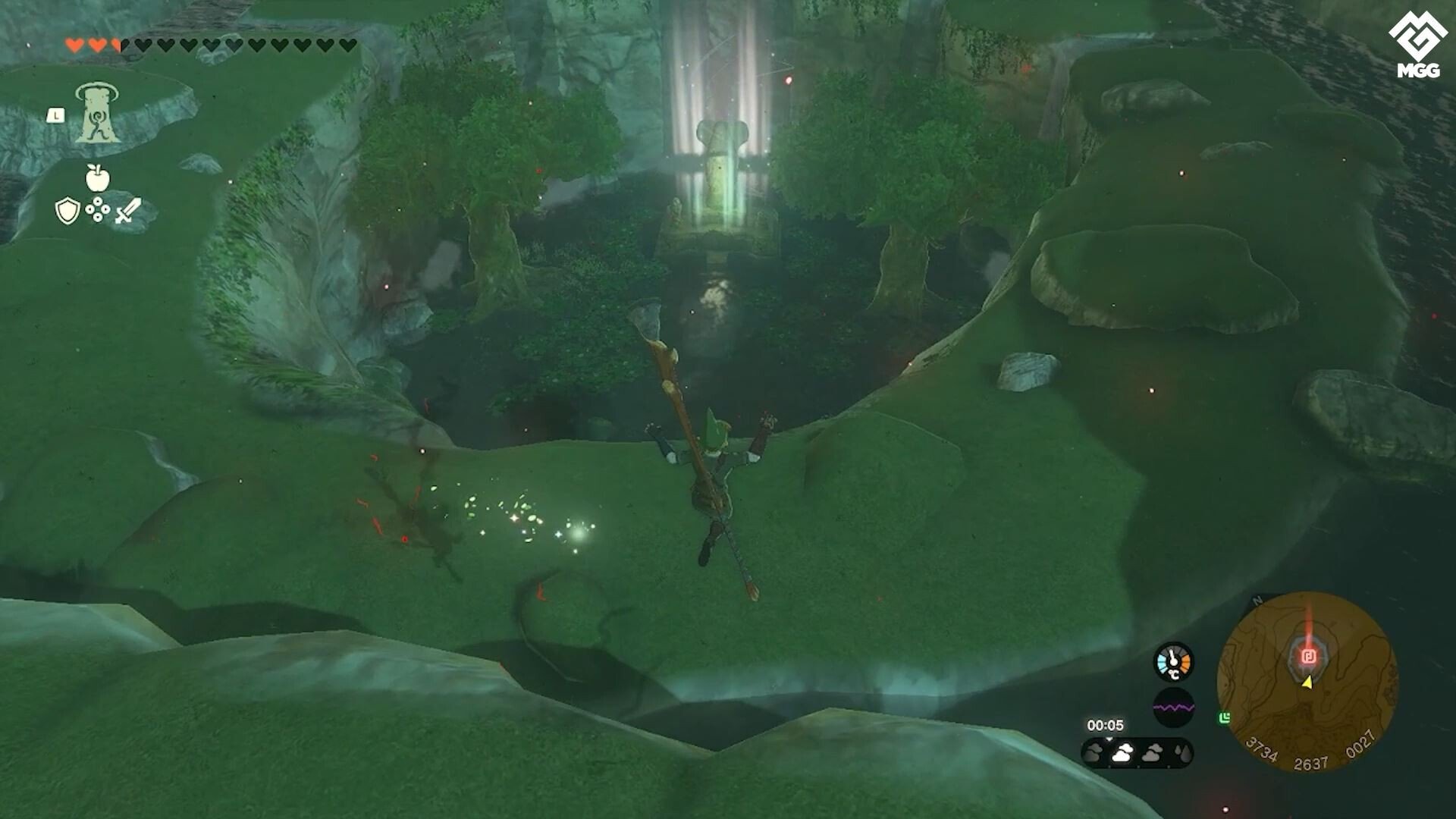 La source de la force Zelda Tears of the Kingdom : Où trouver la statue ...