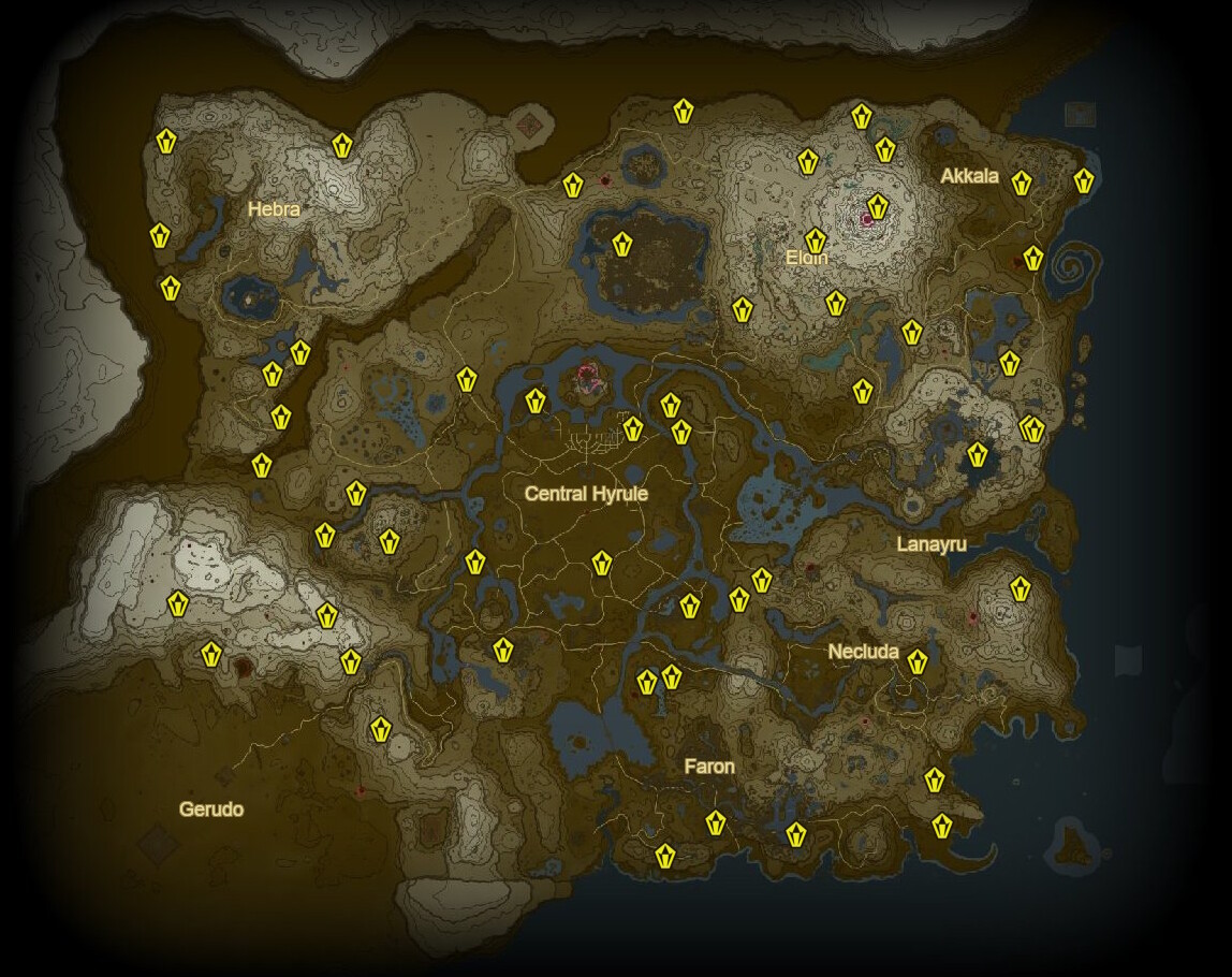 Opale brute Zelda Tears of the Kingdom : Où trouver ces pierres ...