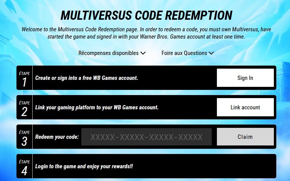 Code Multiversus Mai 2024 : tous les redeem codes pour avoir des ...