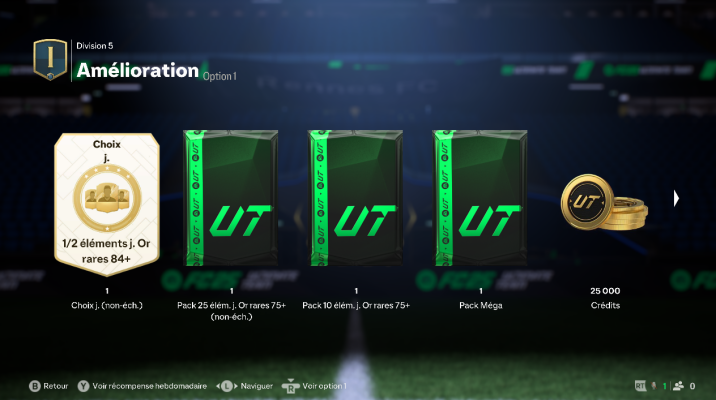 Division Rivals EA Sports FC 25 : Liste des récompenses à récupérer et ...