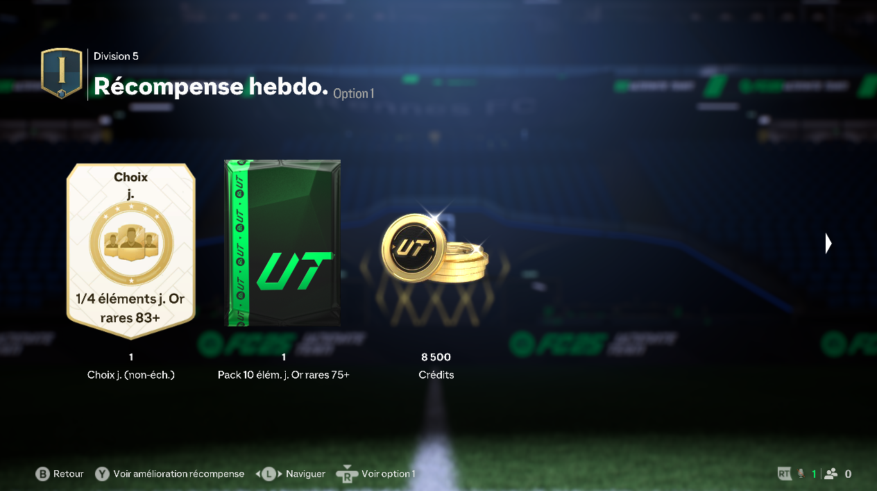 Division Rivals EA Sports FC 25 : Liste des récompenses à récupérer et ...