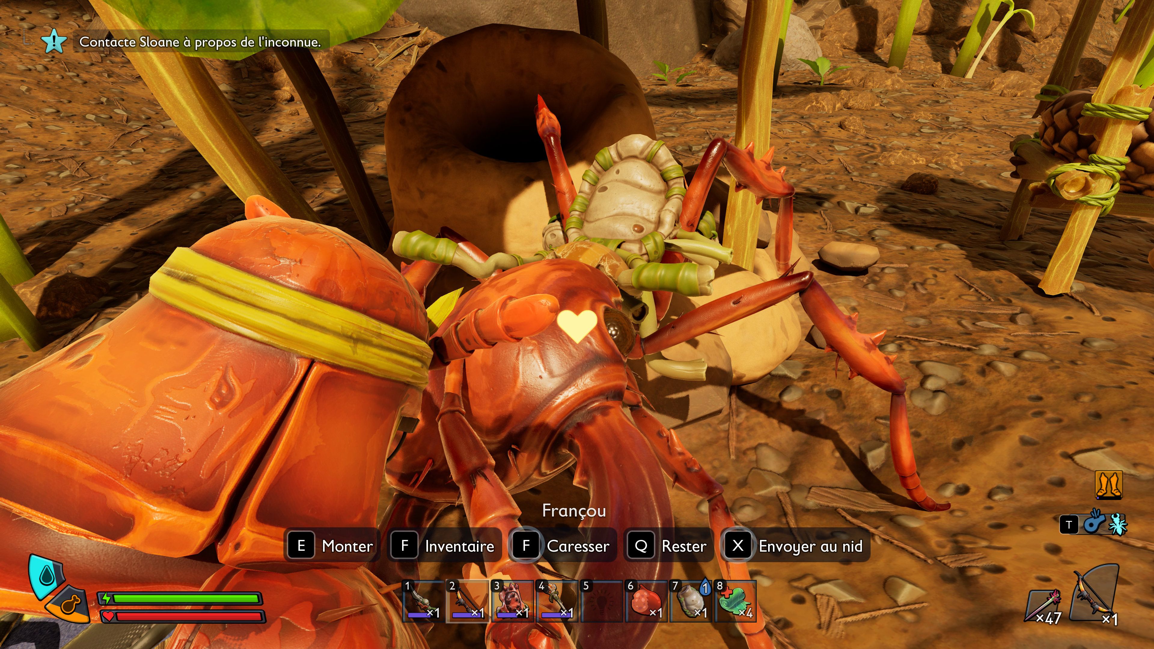 Monture fourmi soldat rouge Grounded 2 : Comment débloquer le premier ...