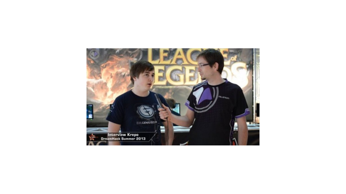 Interview de Krepo à la DreamHack 2013 - Millenium