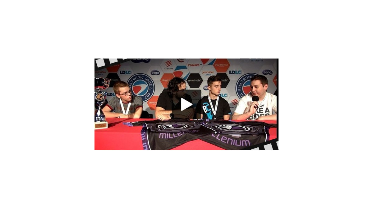 ESWC 2014 : Interview des Ascentia - Millenium