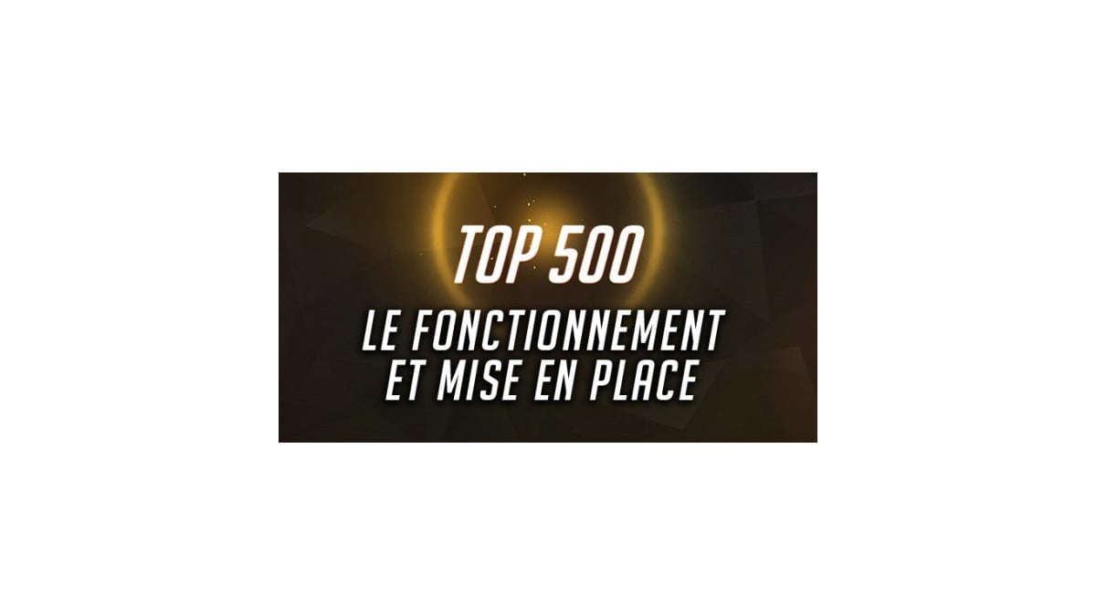 Overwatch, classement Top 500 - Millenium