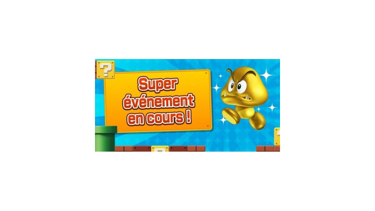 Super Mario Run : Événement Goomba d'or - Millenium