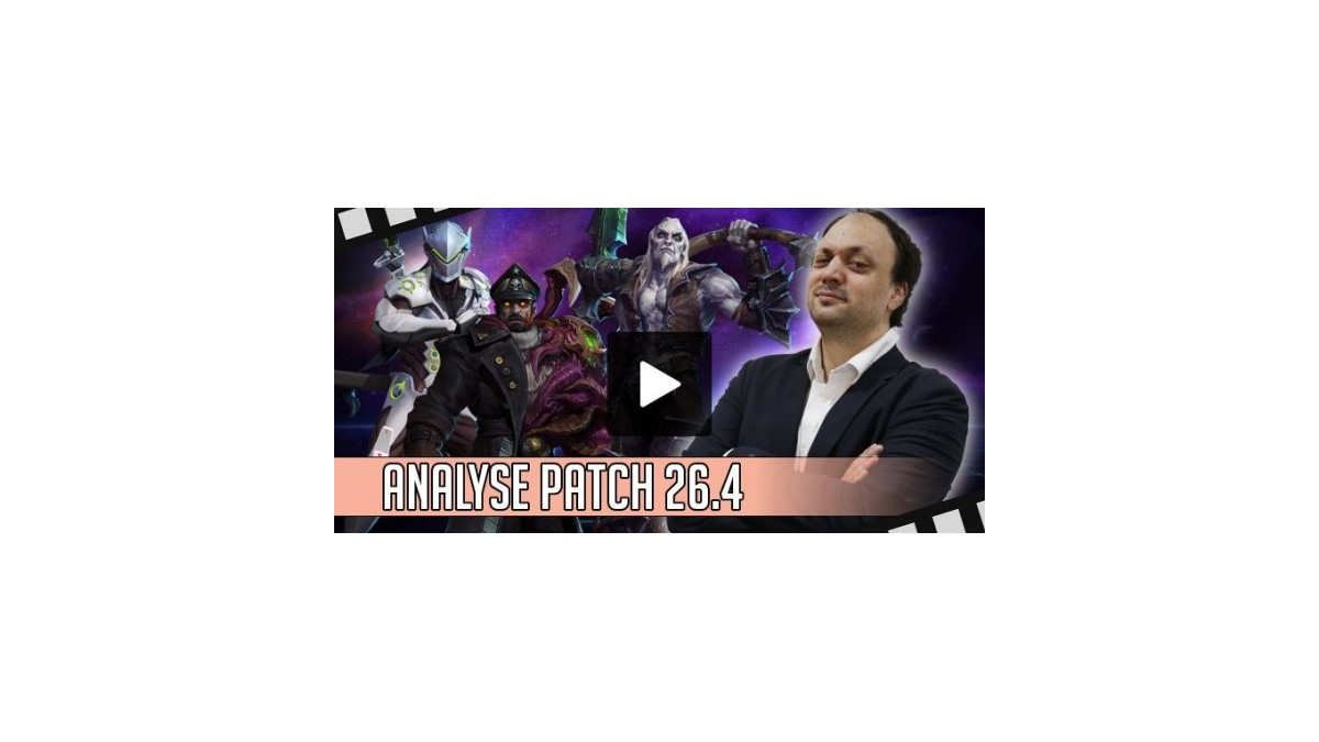 HotS Vidéo - Analyse patch 26.4 - Millenium