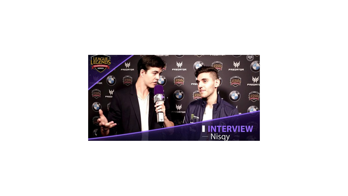 Finale LCS EU : Interview de Nisqy - Millenium