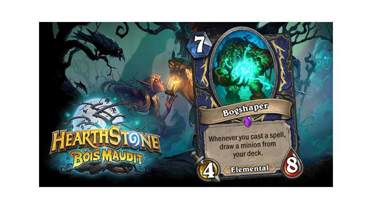 Hearthstone Bois Maudit : Sculpte-tourbe (Bogshaper) - Millenium