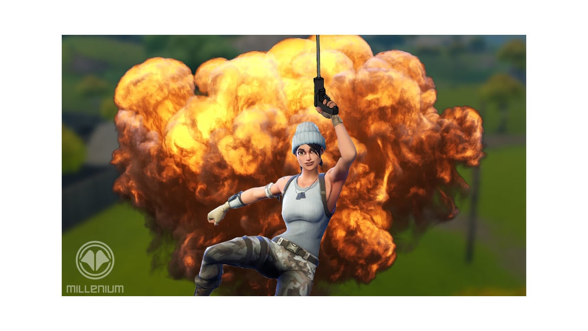 Fortnite : nouvel objet, grappin - Millenium