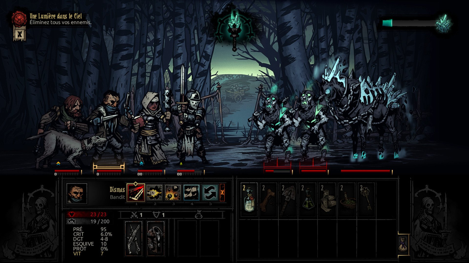 Test : Darkest Dungeon: Color of Madness, DLC - Millenium