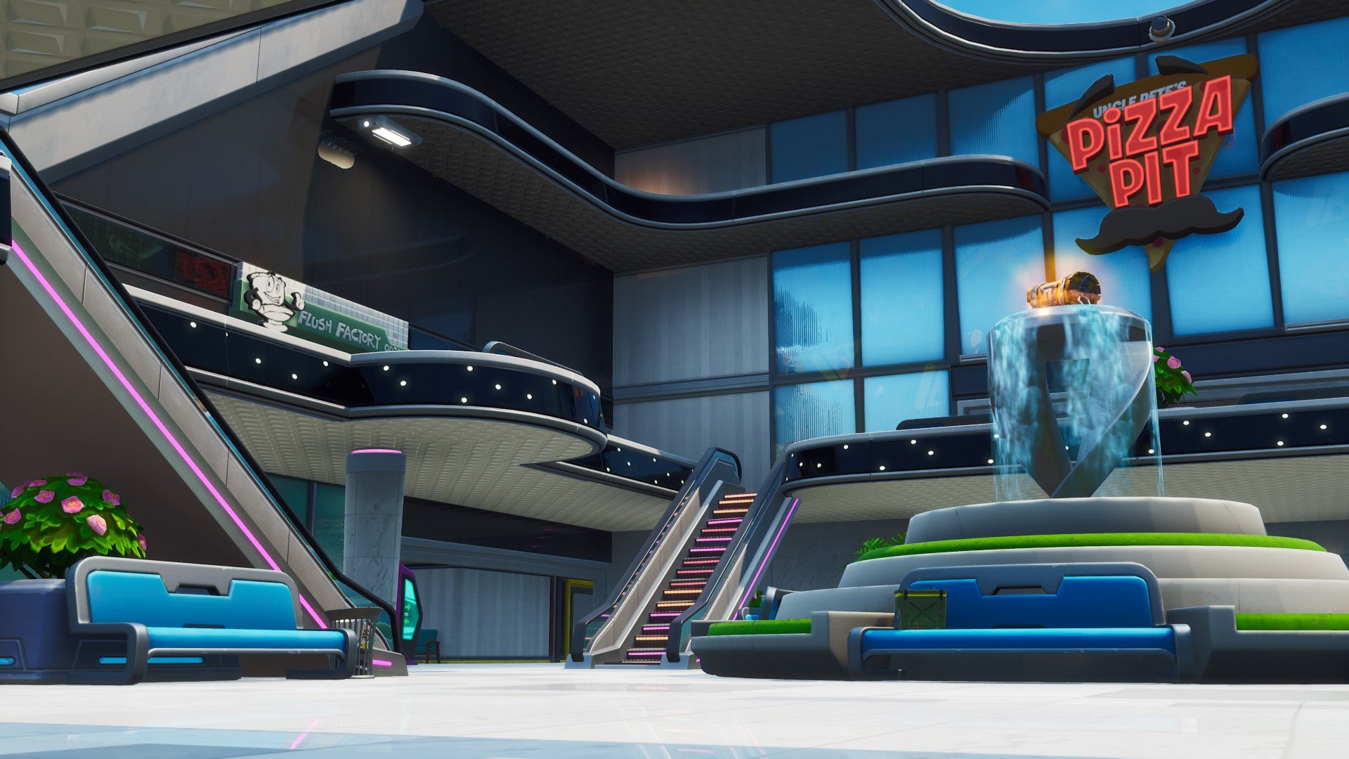 Fortnite : Mega Mall, saison 9, nouveau lieu - Millenium