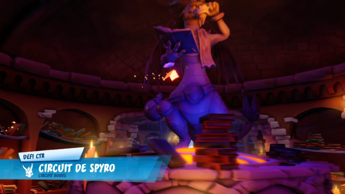 Défi CTR - Circuit Spyro : guide Crash Team Racing Nitro-Fueled - Millenium