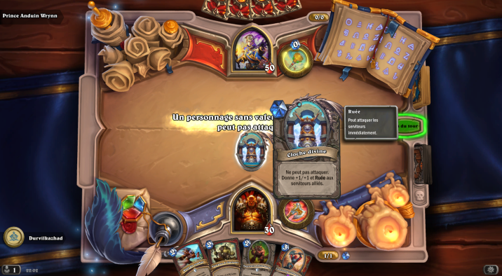 Défi 7/8 : Prince Anduin Wrynn - Hearthstone Guide Livre des Héros ...