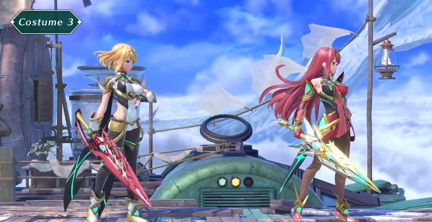 La présentation du gameplay de Pyra et Mythra sur SSBU - Millenium