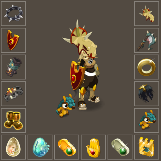 Dofus : Stuff PvP - Steamer DoPou lvl 200 - Millenium