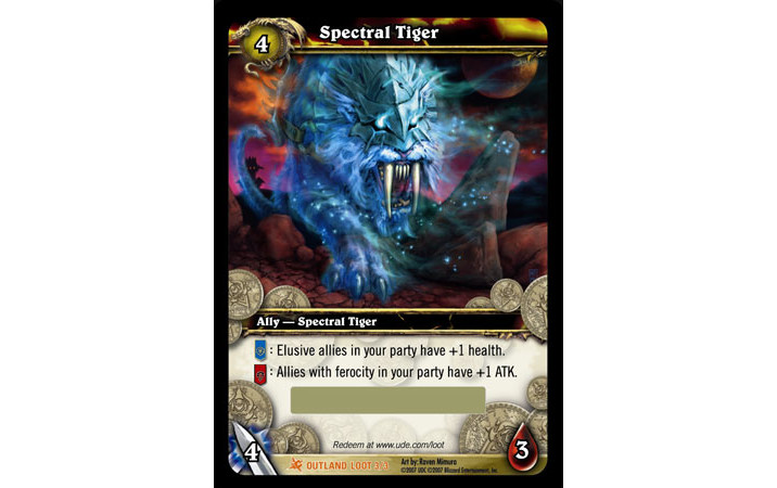 WoW : Un Tigre spectral rapide offert aux joueurs chinois dans un Pack ...