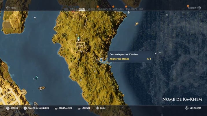 Cercles de pierres AC Origins : où les trouver et comment les aligner ...