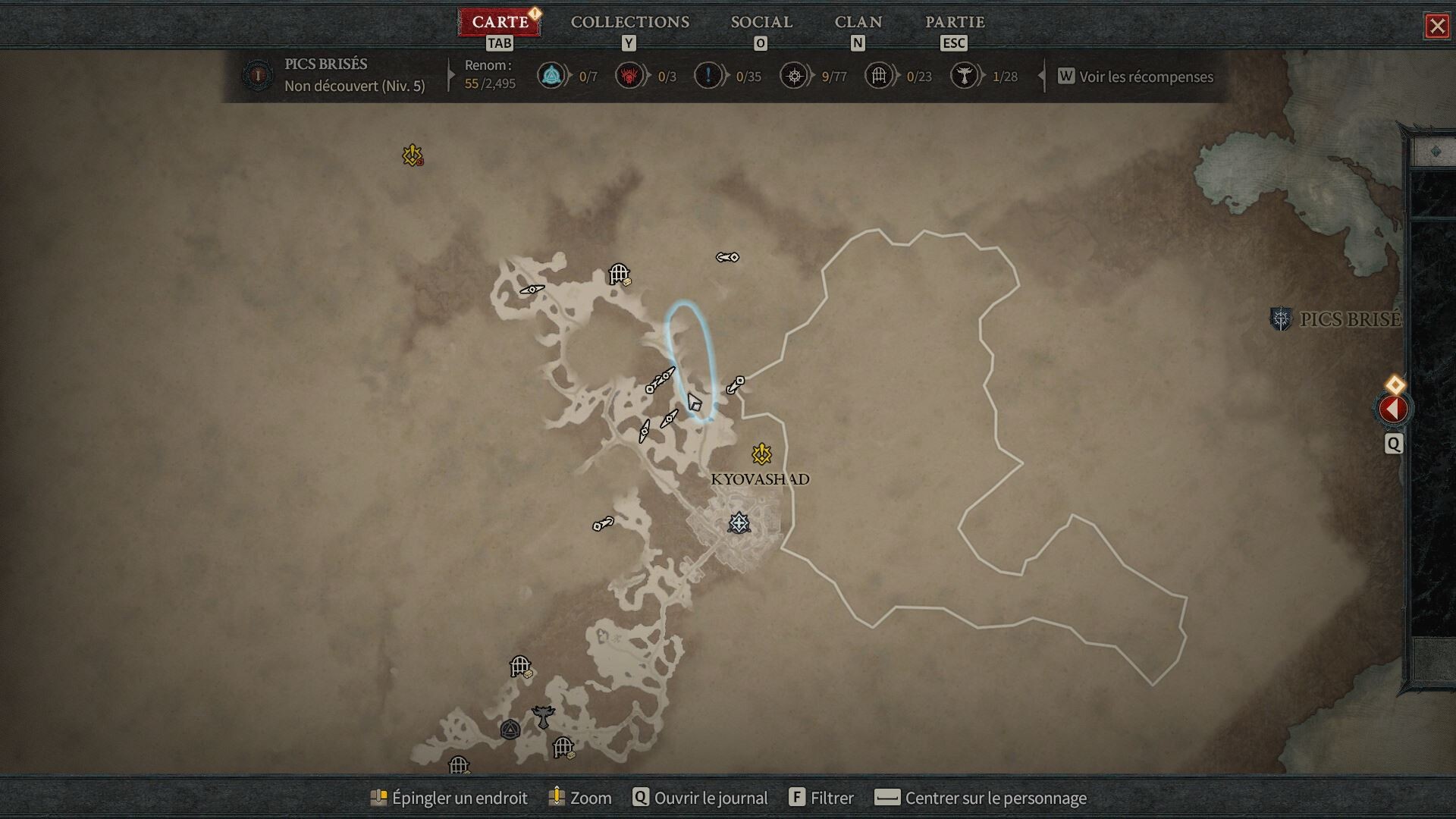 Quêtes annexes Diablo 4 : Secret du printemps, Malnok... Emplacement et ...