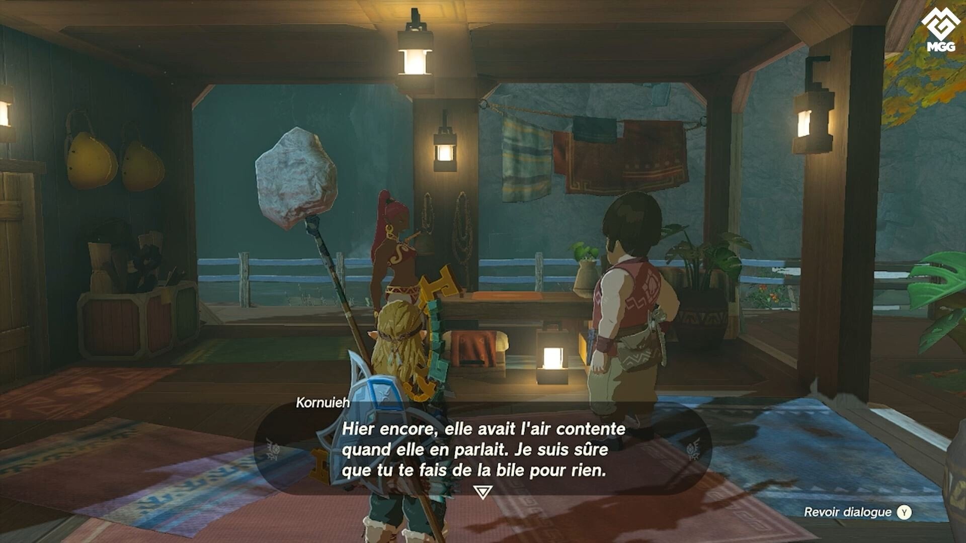 Le départ de Tinieh Zelda Tears of the Kingdom : Compléter la quête de ...