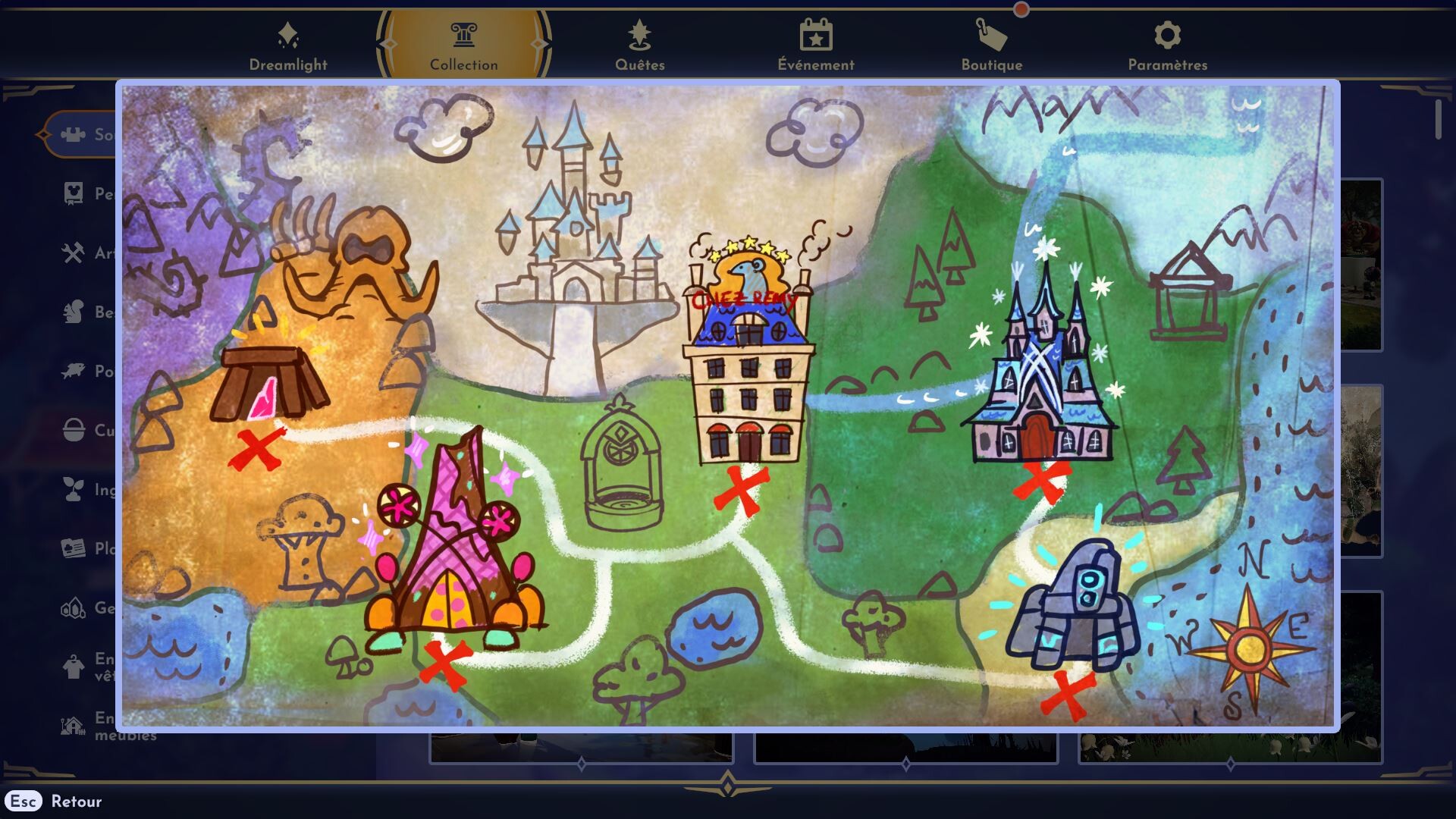 Vanellope Disney Dreamlight Valley : Kart, poussière de pixel ...