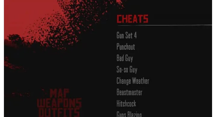 Code de triche Red Dead Redemption : Tous les codes de cheat pour ...