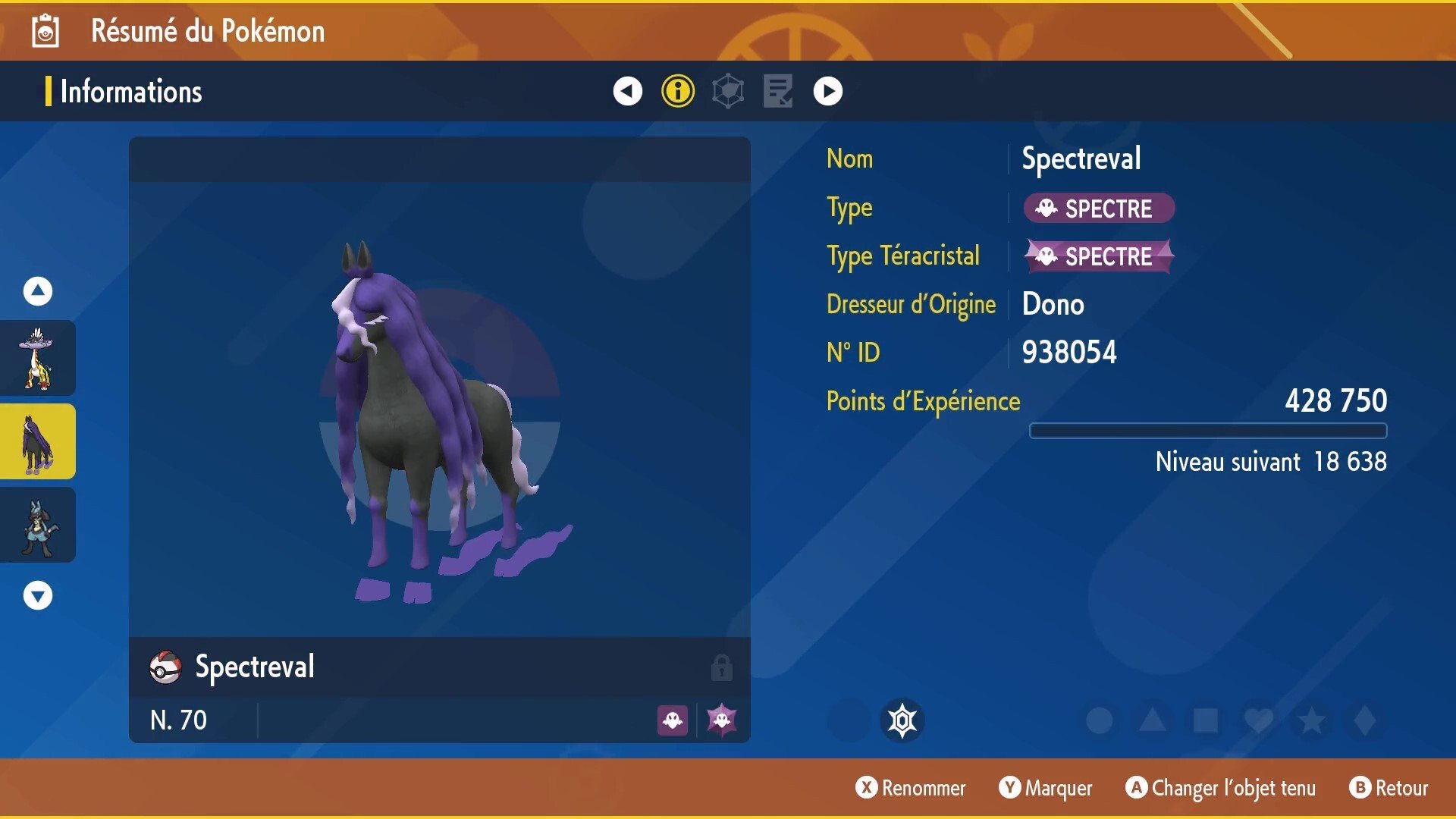 Spectreval Pokémon Ecarlate et Violet : Où le trouver et comment le ...