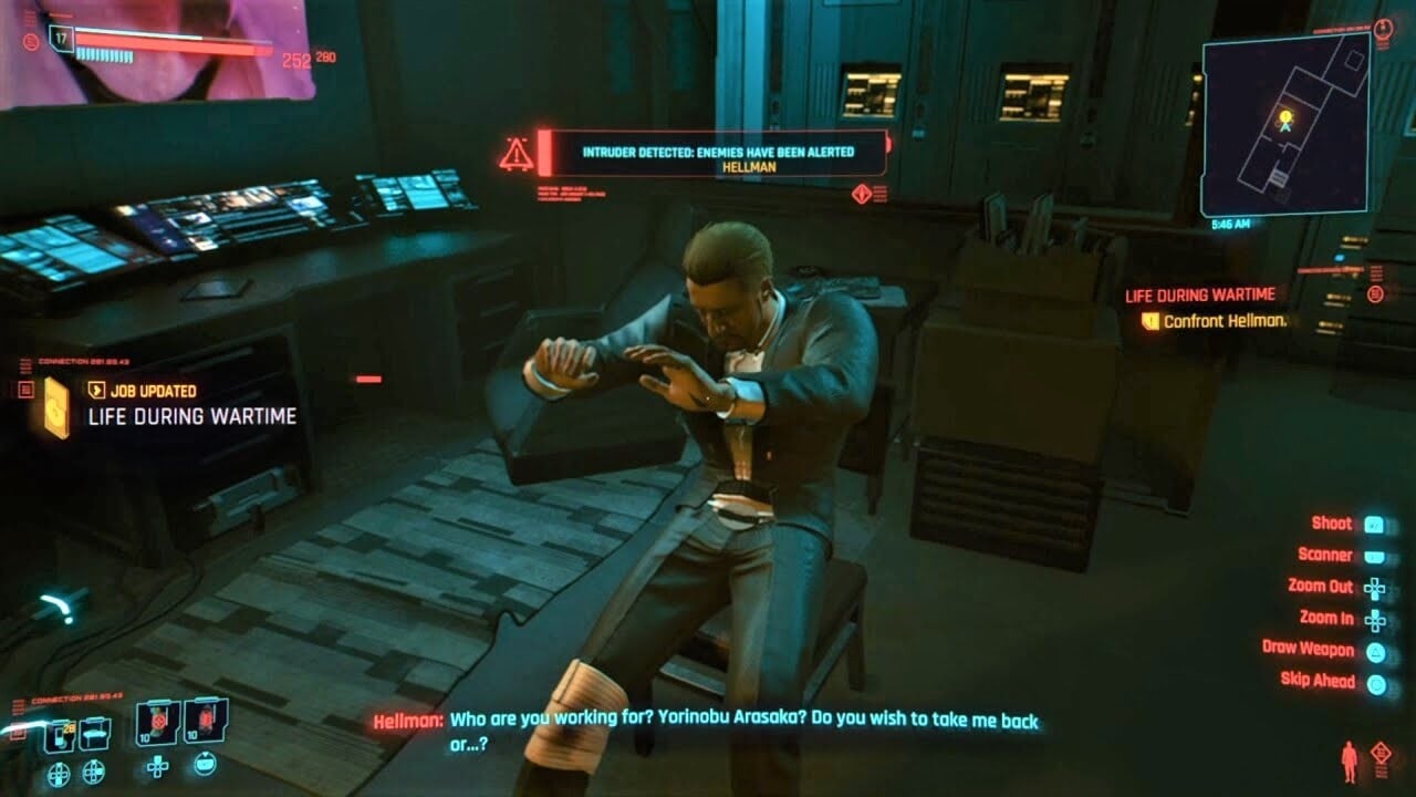 Life during Wartime Cyberpunk 2077 : Comment désactiver la tourelle et ...