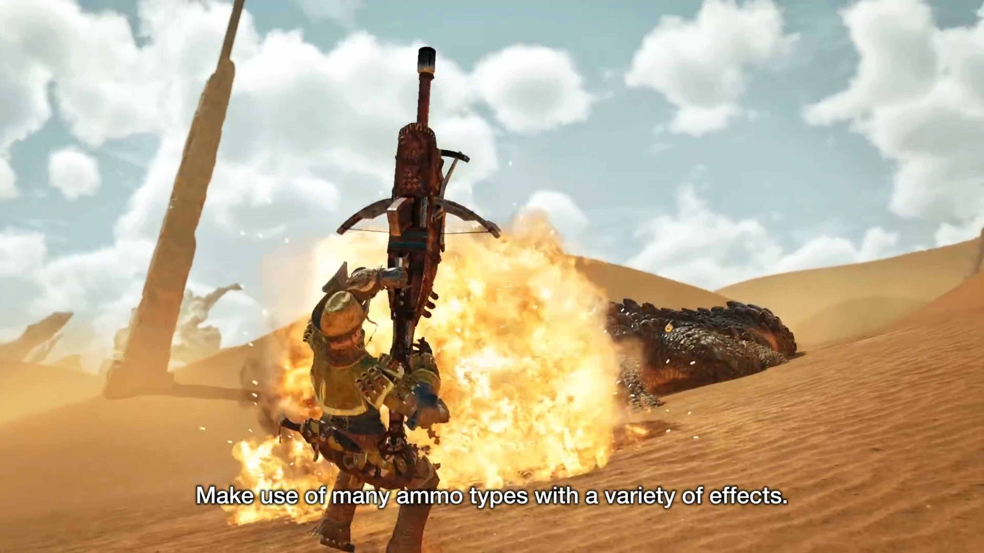 Fusarbalète léger Monster Hunter Wilds : Nouveautés et capacités de l ...