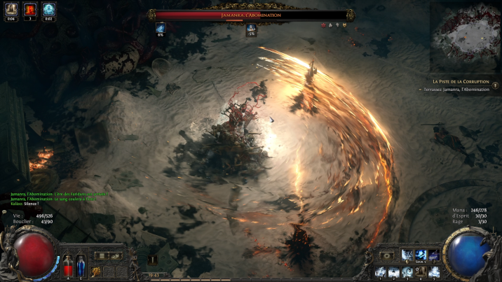 Jamanra Path of Exile 2 : Comment battre le boss de fin de l'Acte 2 ...