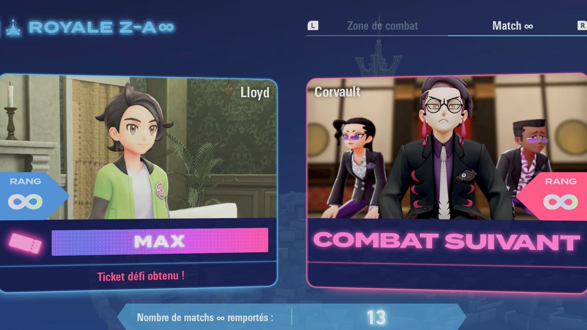 Royale Z-A Infini Pokémon ZA : Comment finir la quête du tournoi post ...