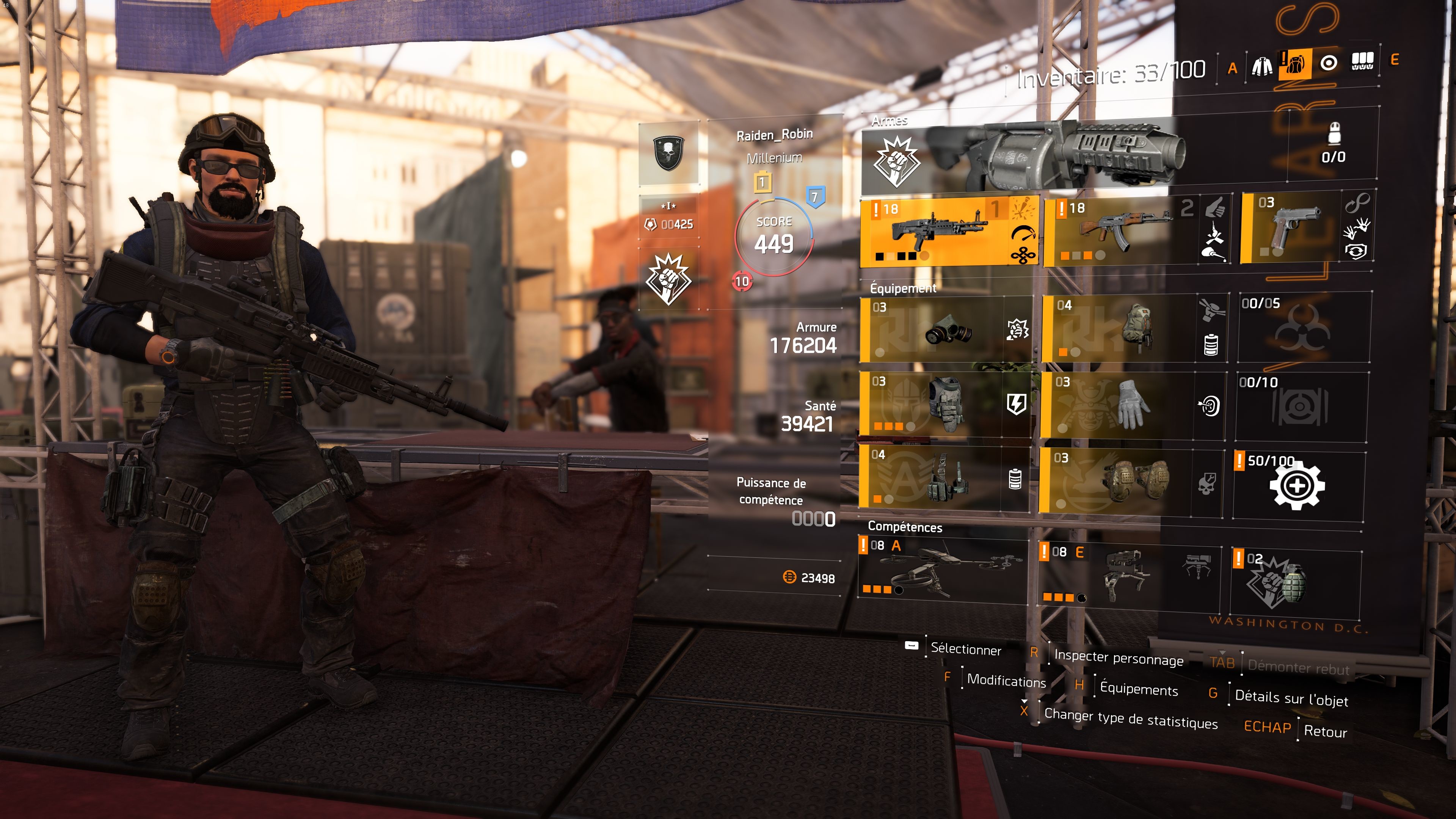 Guide The Division 2 : Amélioration score d'équipement, gear score ...