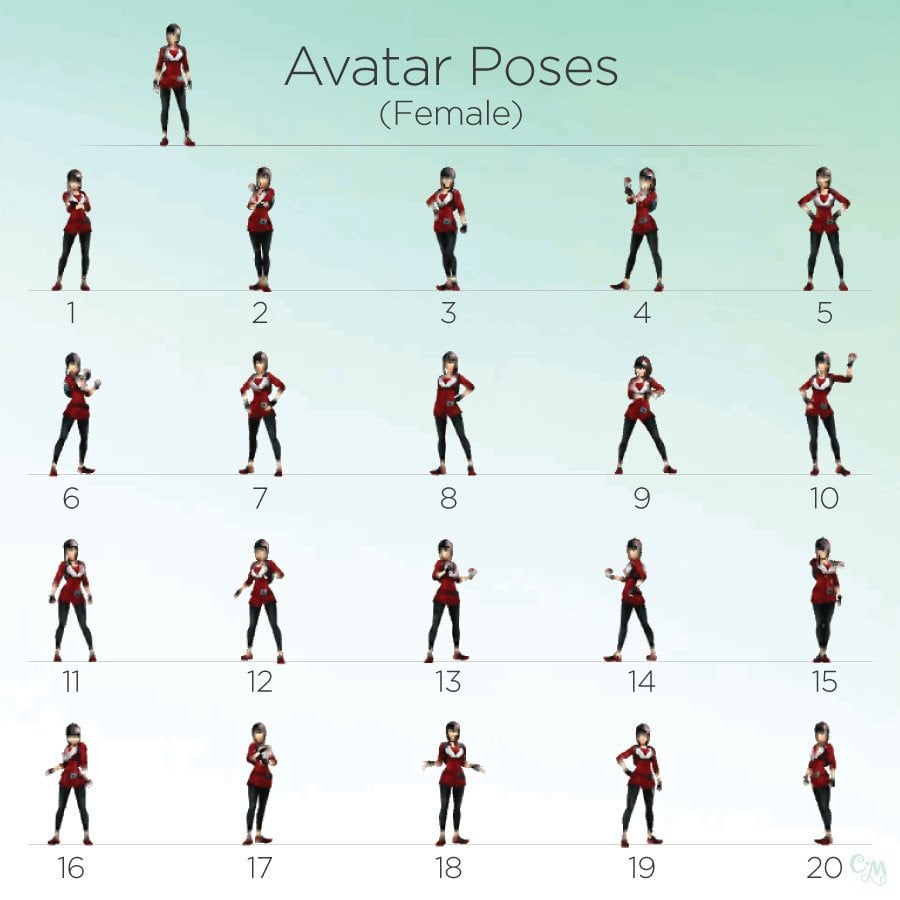Pokemon GO : nouvelles poses, avatar masculin et féminin - Millenium