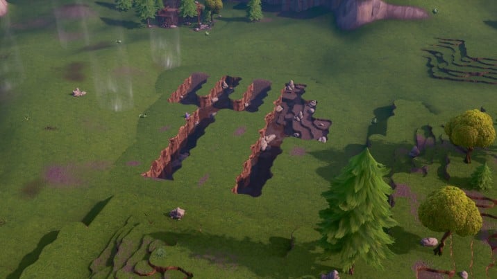 Fortnite : Collecter de la pierre sur une fourchette, couteau ...