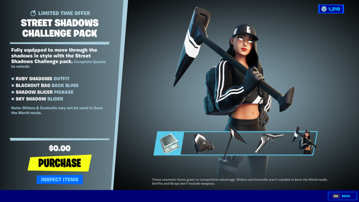 Fortnite : comment obtenir le pack Rubis obscure sur PC, skin gratuit ...