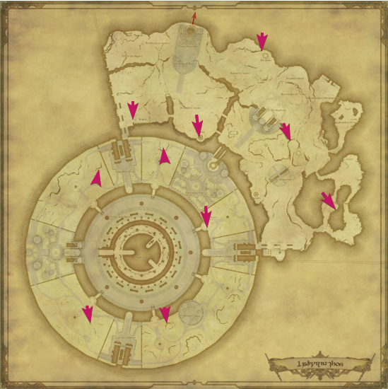FF14: Emplacements de tous les Vents Éthérés de Labyrinthos - Millenium