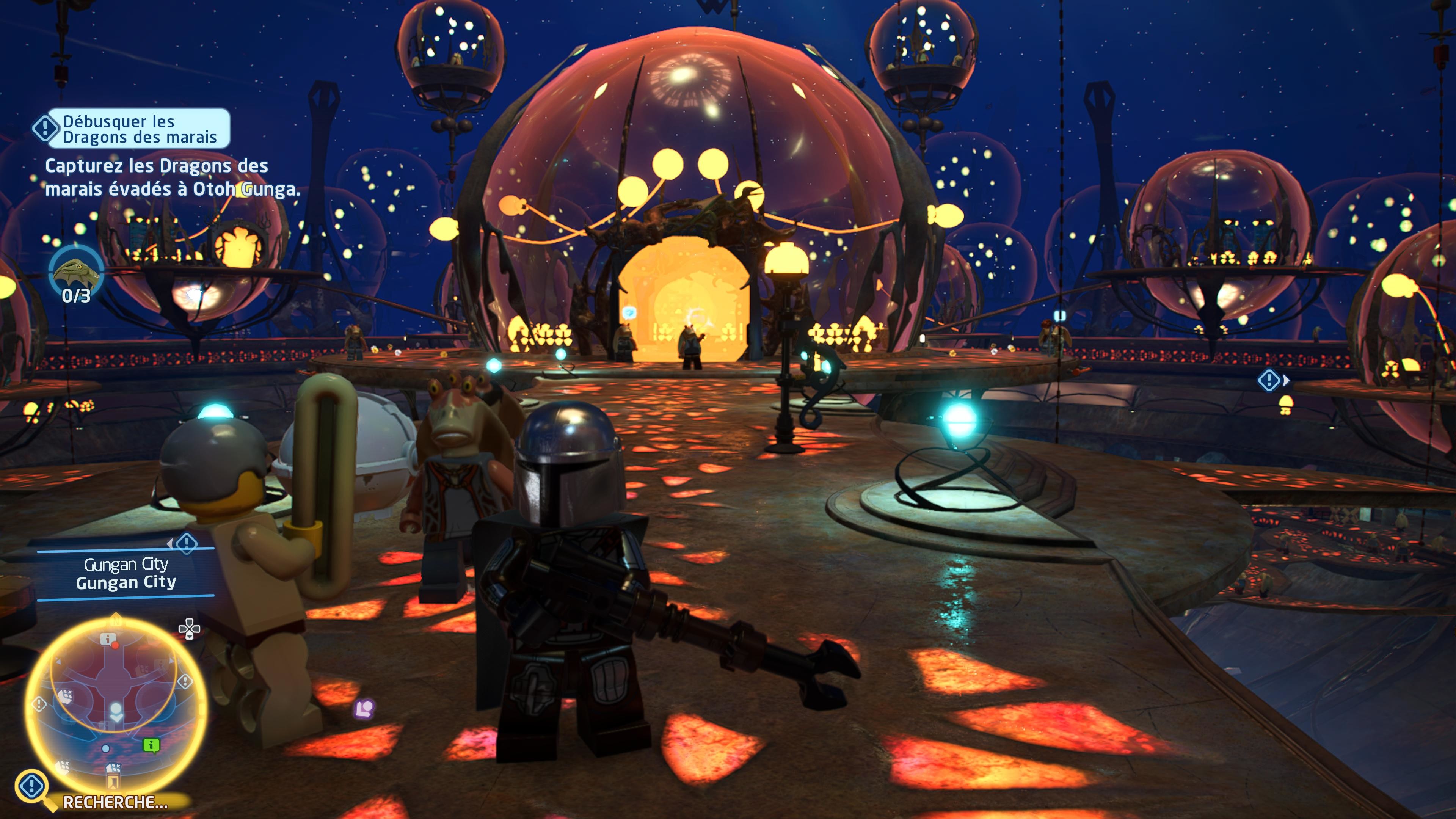 Gungan LEGO Star Wars La Saga Skywalker : Spatule, Dragon des marais ...