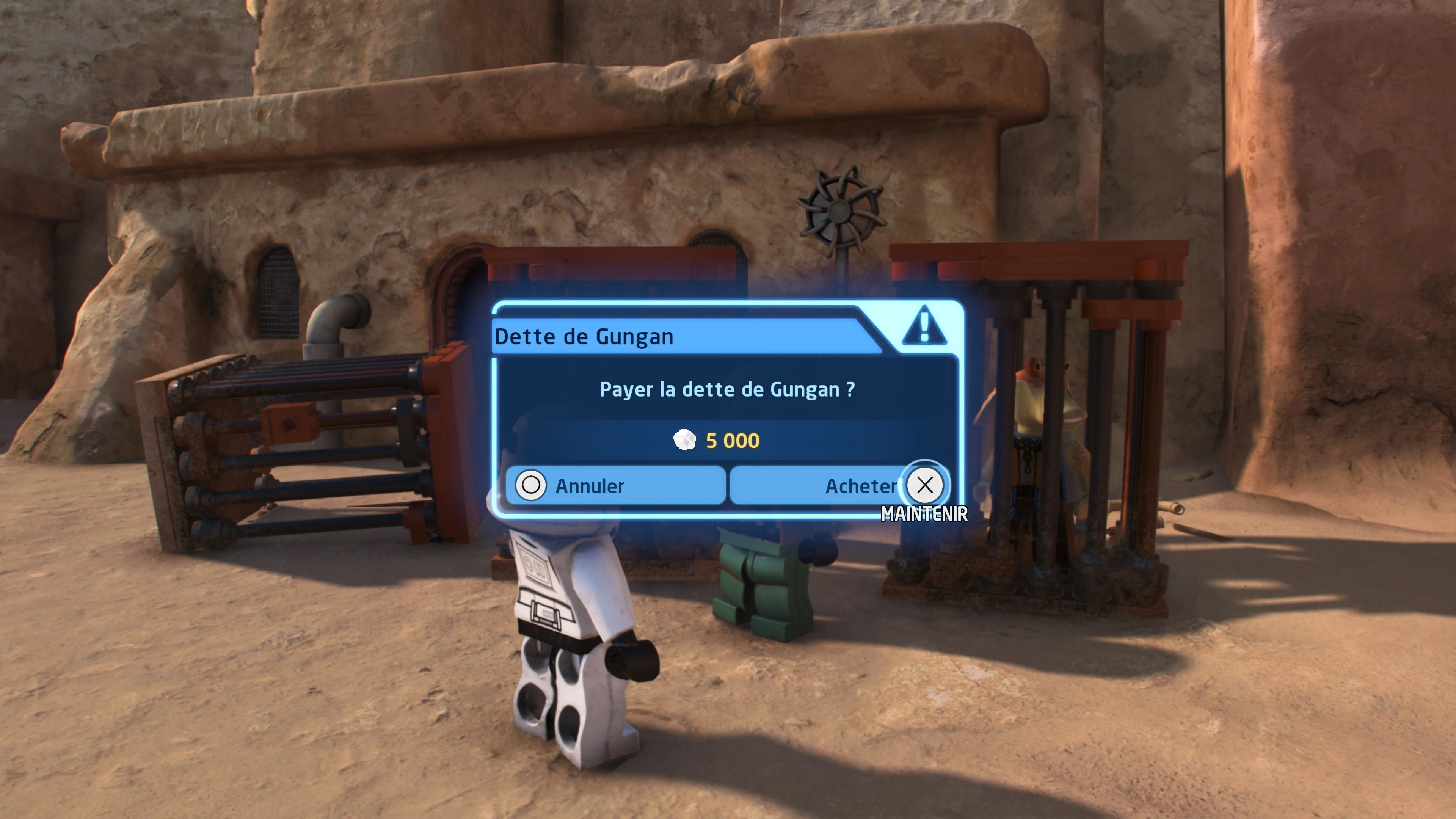 Gungan LEGO Star Wars La Saga Skywalker : Spatule, Dragon des marais ...