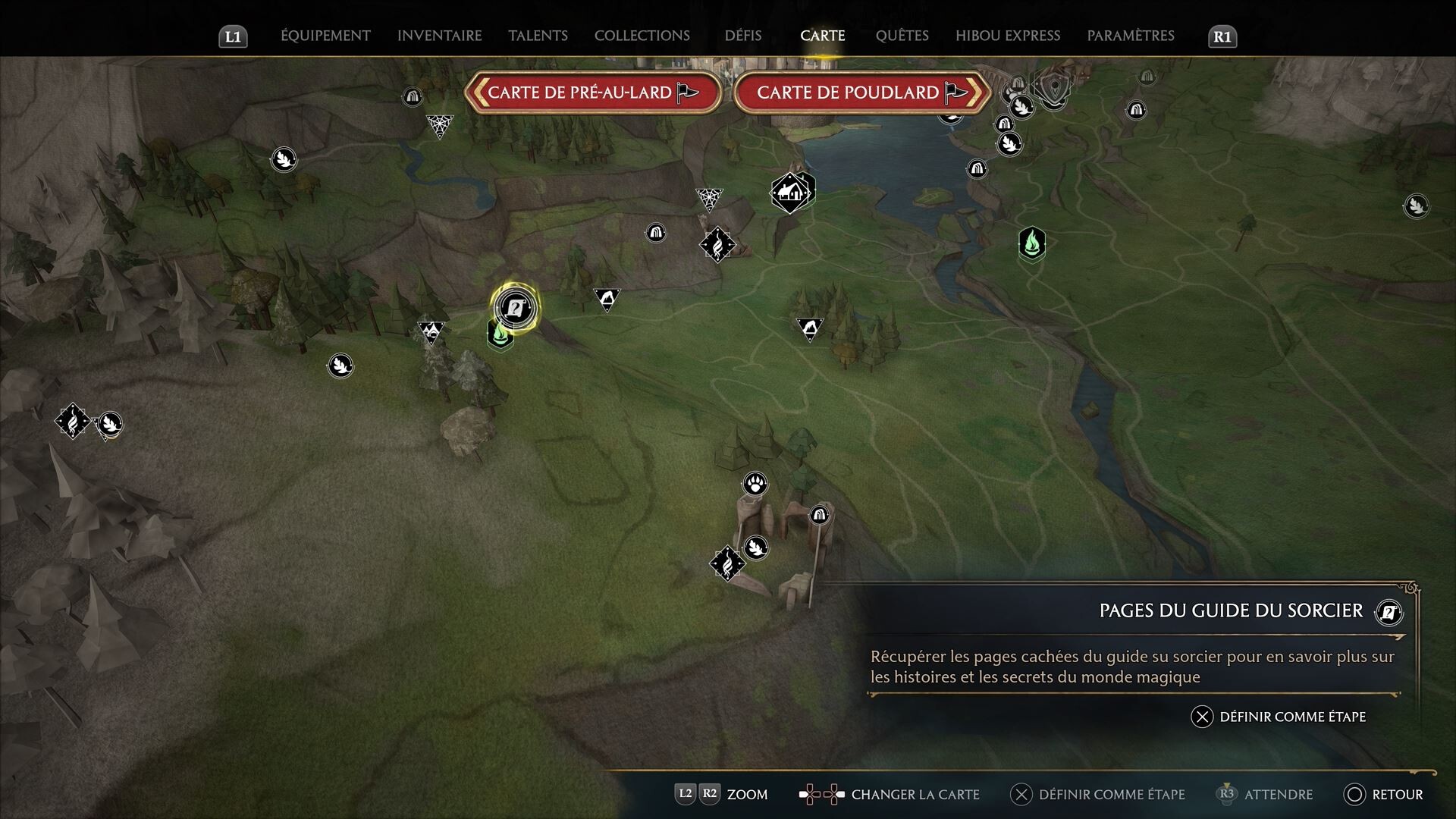 Pages de guide du sorcier Hogwarts Legacy : 5 techniques pour toutes ...